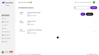 Quick Start guide to using ClassView